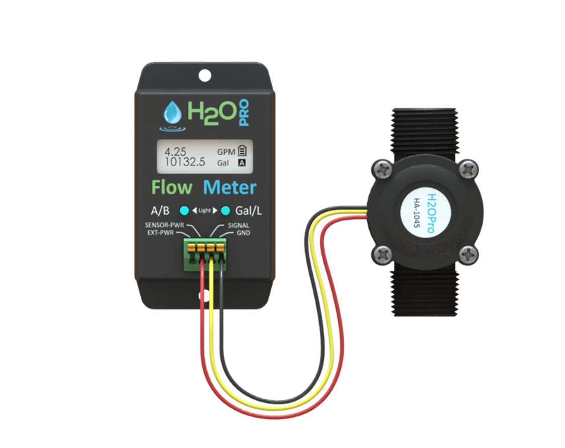 General Purpose Flow Meter and Sensors – H2OPro